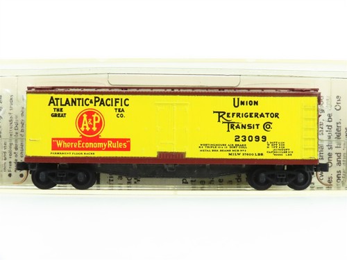 N Micro-Trains MTL/Kadee 47010 URTC A&P Atlantic & Pacific 40' Reefer ...