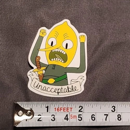 Adventure Time Lemongrab Unacceptable