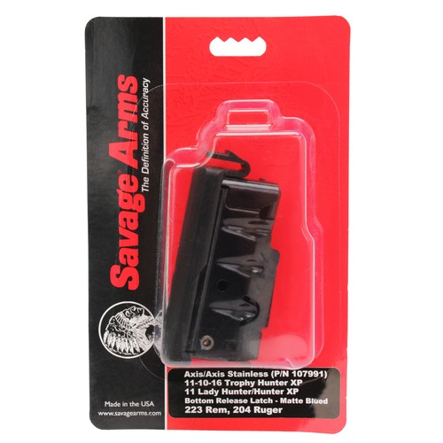 Savage Arms Magazine For Axis Series .223 Remington-4 Round Rifle Mag ...