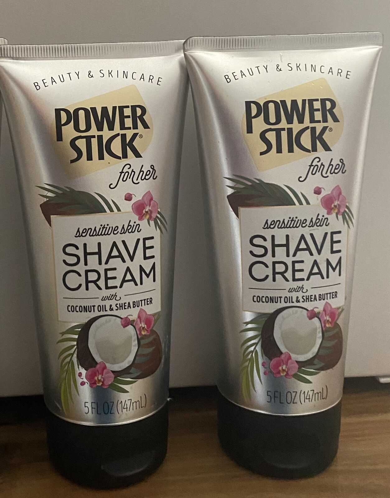 2Pcs.Power Stick For Her Shave Cream W/coconut & Shea Butter .5oz.each ...