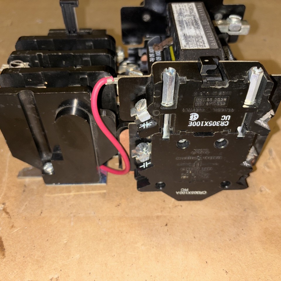 GE, CR306C002 / CR306C002AATA, 3P, SIZE 1, 120V, STARTER, USED GOOD ...