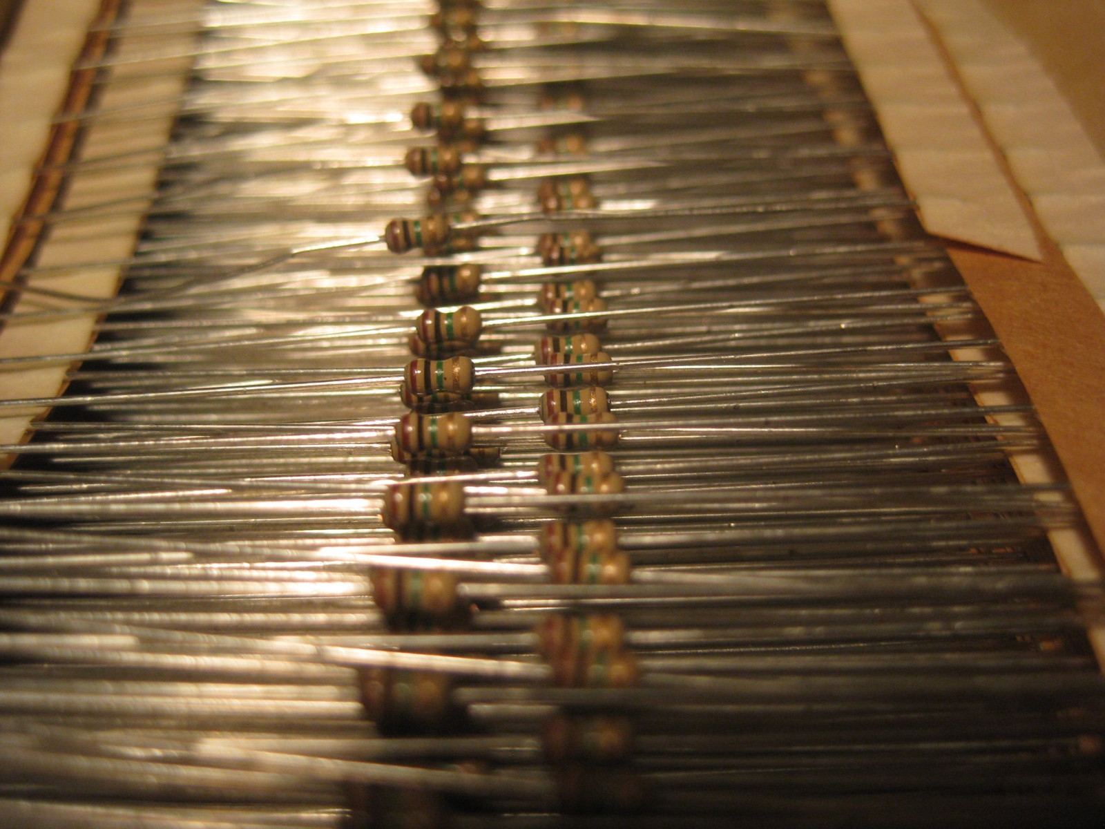 299-1M/AP Xicon Carbon Film Resistors 1M ohms 5% 1/8W Lot of +/- 1500 ...