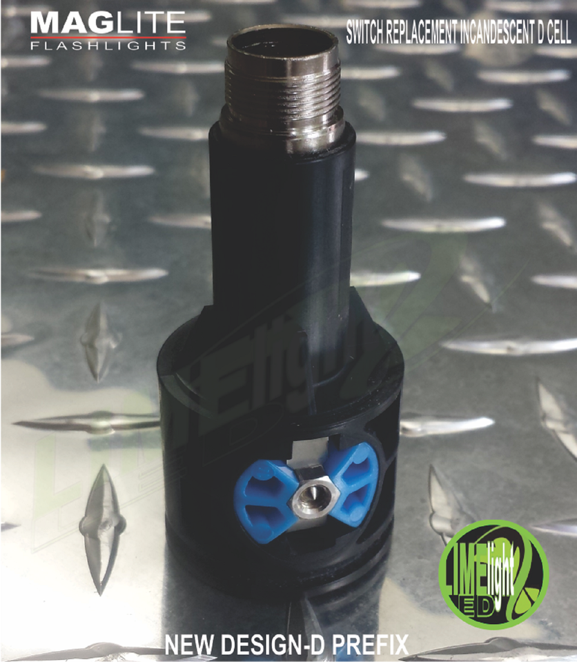 MAGLITE UPGRADE SWITCH ASSEMBLY D CELL PREFIX FLASHLIGHT TORCH GENUINE ...