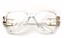 Rapper Hip Hop DJ Glasses Clear Lens Over sized Clear Lens Glasses ...