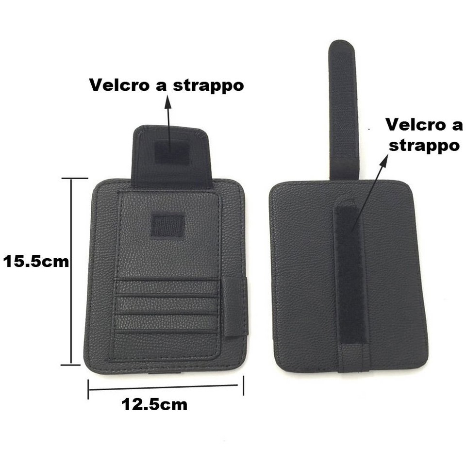 Poche Organisateur Multifonction Alette Pare-Soleil Auto Porte ...