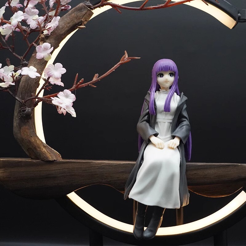 Anime Frieren: Beyond Journey's End Fern LED Night Light Figure Model ...