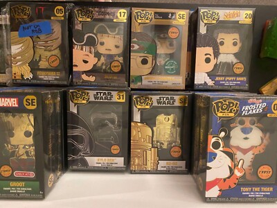 Funko Pop! Pin: Enamel Pin Disney Pixar Animation TV CHASES & RARE ...