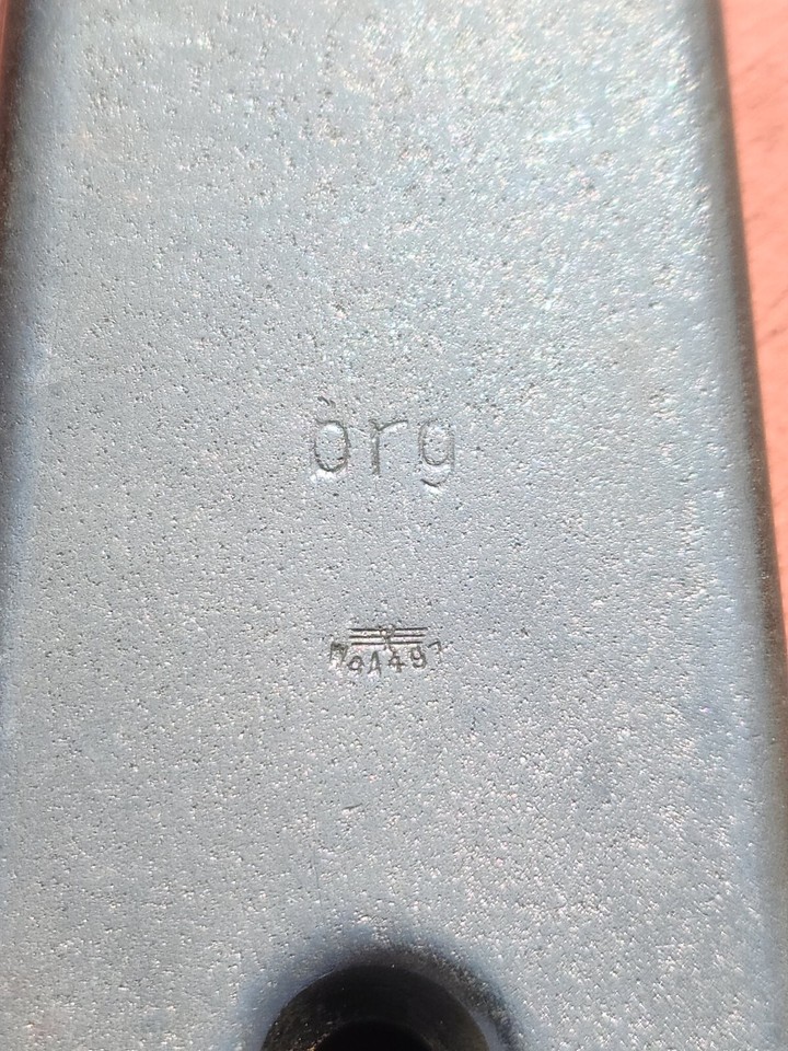 WWII GERMAN K98 RIFLE METAL STOCK BUTT PLATE BUTTPLATE Marked brg | eBay