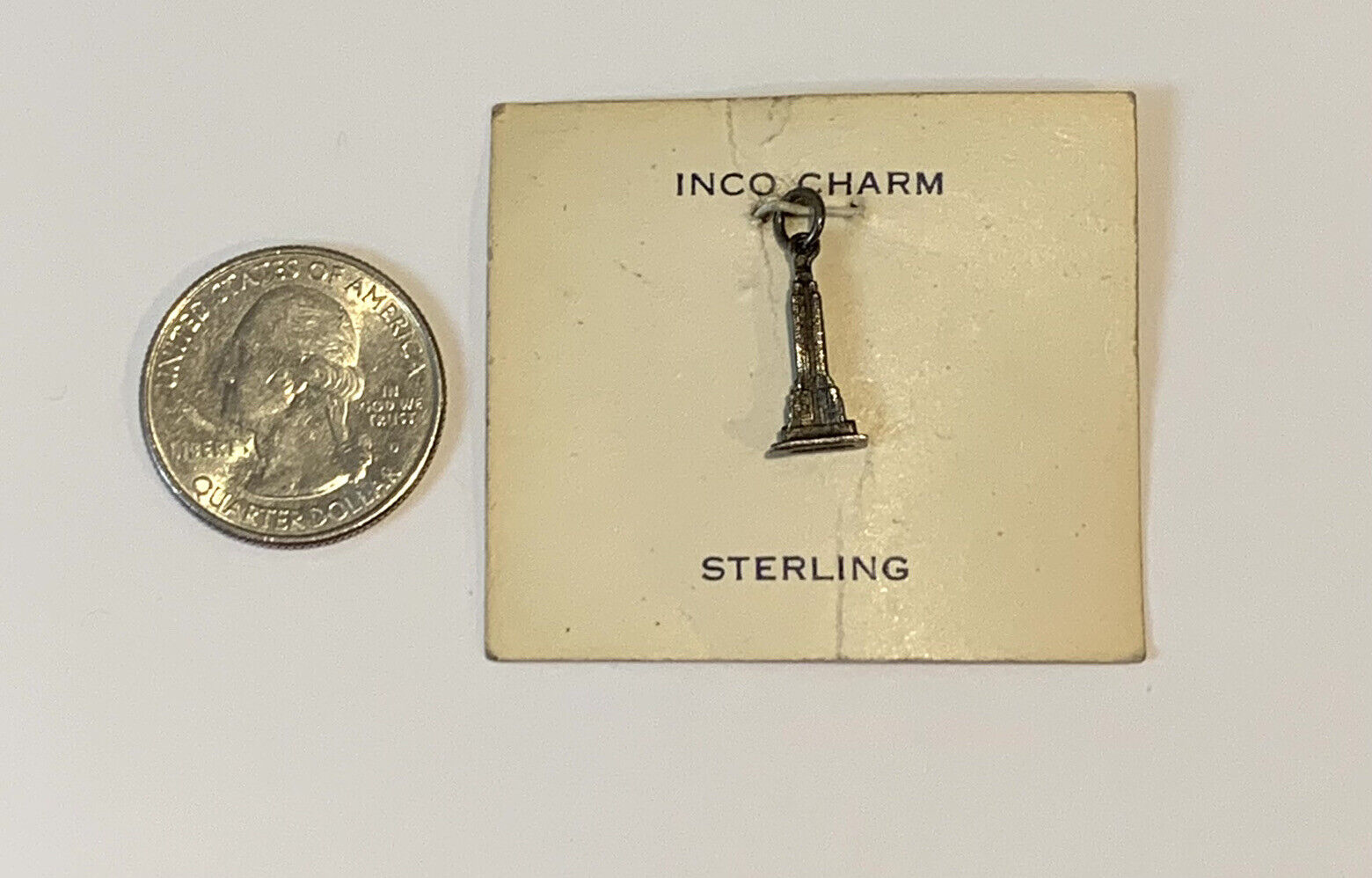 Vintage INCO Empire State Building Sterling Silver 92… - Gem Vintage INCO Empire State Building Sterling Silver 92… - Gem
