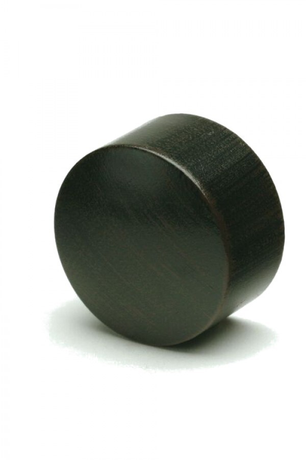 Trax Drapery Hardware Rustic Brown End Cap for 1 1/8" Rod Diameter~Pair ...