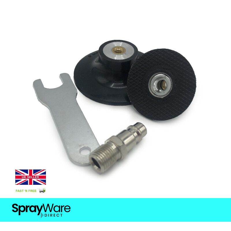 Duren Tools Fast Mover 75mm Air Operated Angle Sander 625622 | eBay UK