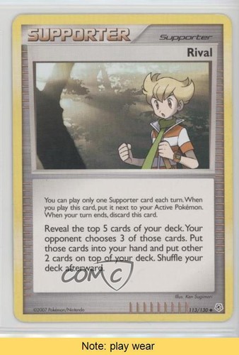 2007 Pokémon - Diamond & Pearl Rival #113 READ 2f4 | eBay