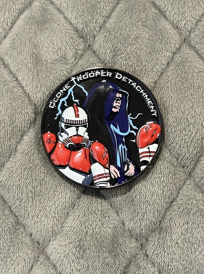 star wars 501st legion challenge Coin SLD Clone Trooper Detachment ...