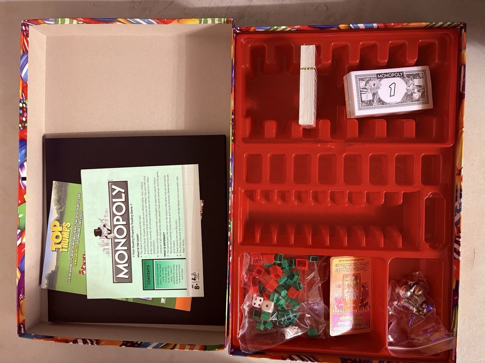 Monopoly Candy Crush Edition Board Game – Inside Sealed – New Open Box | eBay