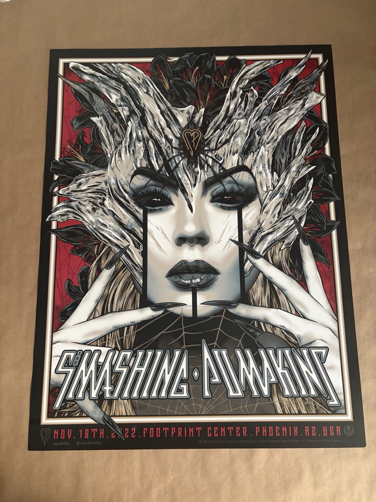 Smashing Pumpkins Poster Phoenix, Arizona 2022 - Rhys Cooper | eBay