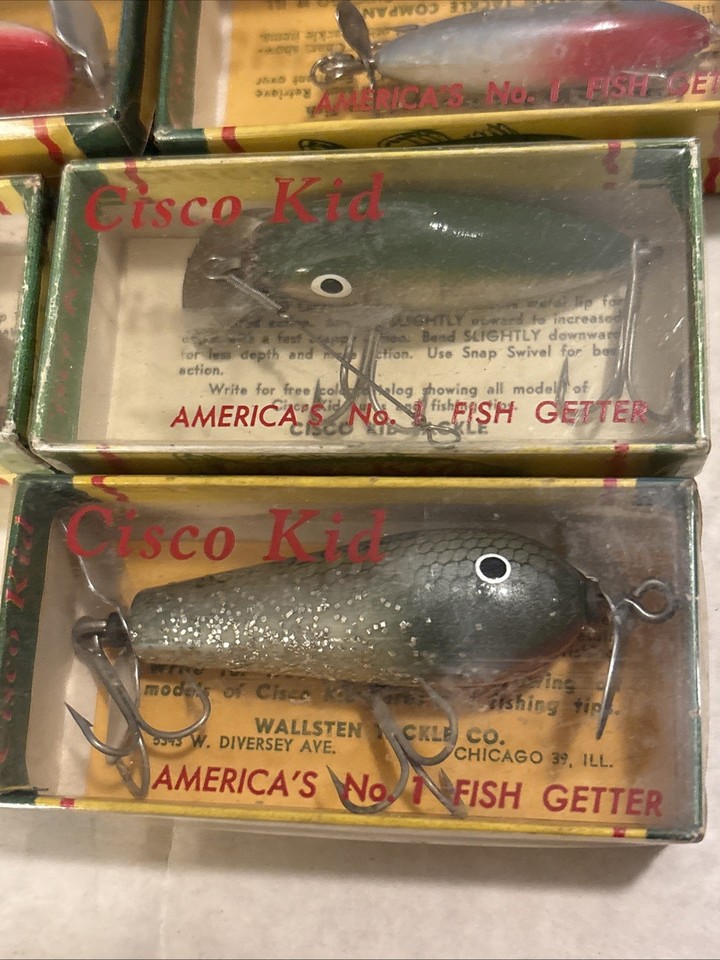 Cisco Kid Fishing Lure Lot Of 8 Rare New In Box | eBay