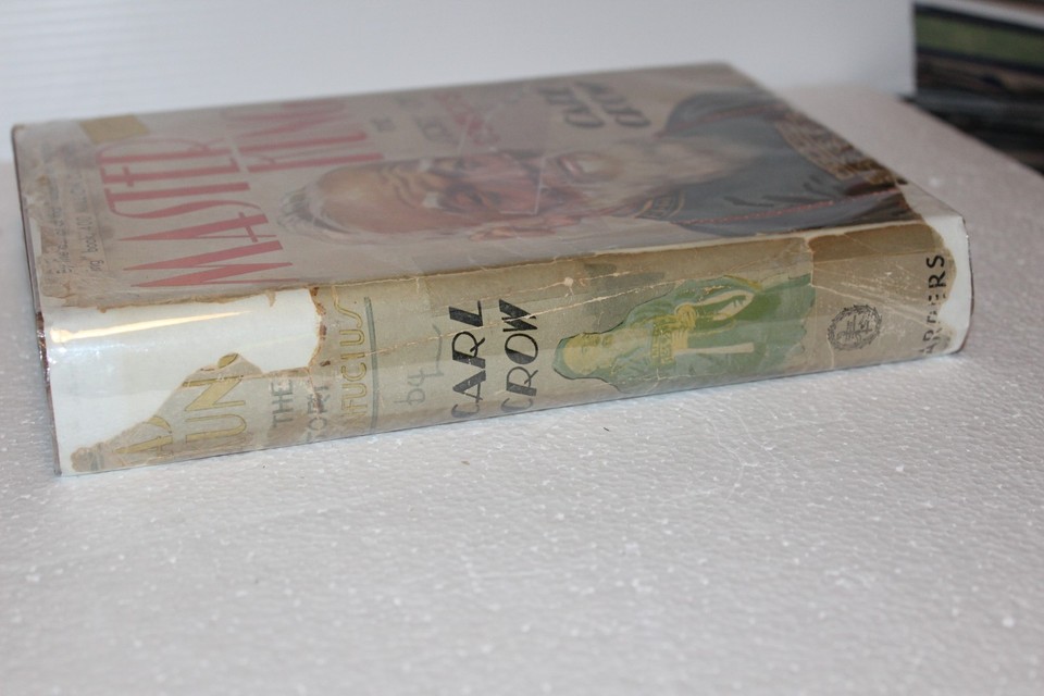 MASTER KUNG THE STORY OF CONFUCIUS CARL CROW HARDCOVER BOOK 1938 | eBay