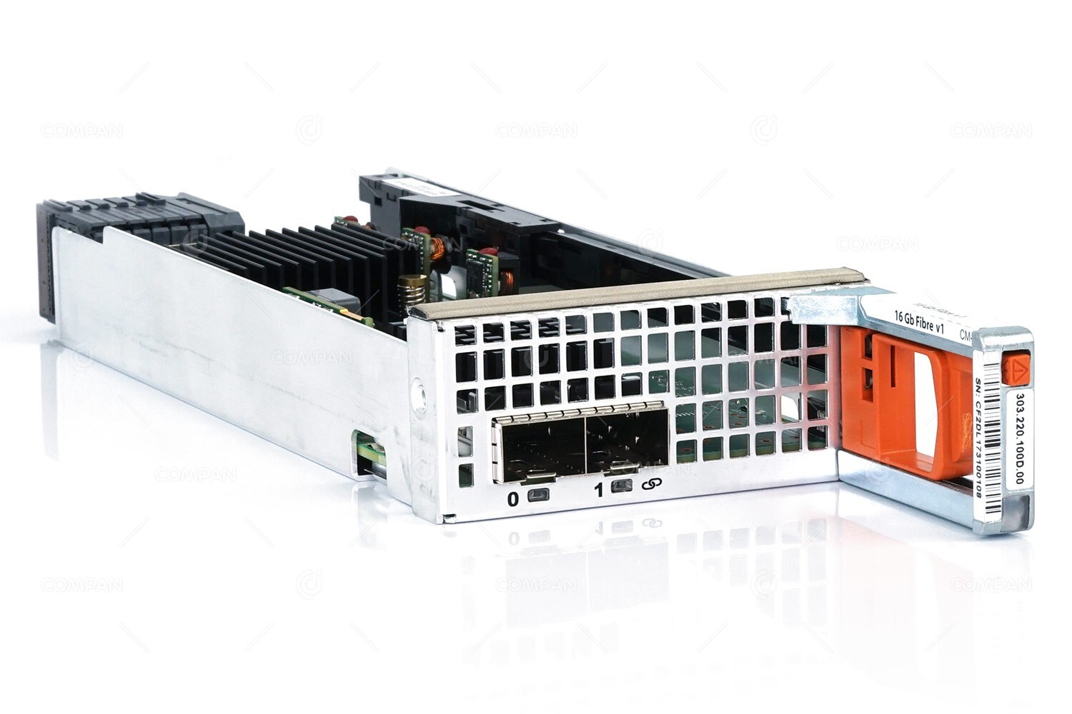 303.220.100D.00 EMC 2 PORT 16GB FC SFP+ V1 MODULE FOR DATA DOMAIN ...
