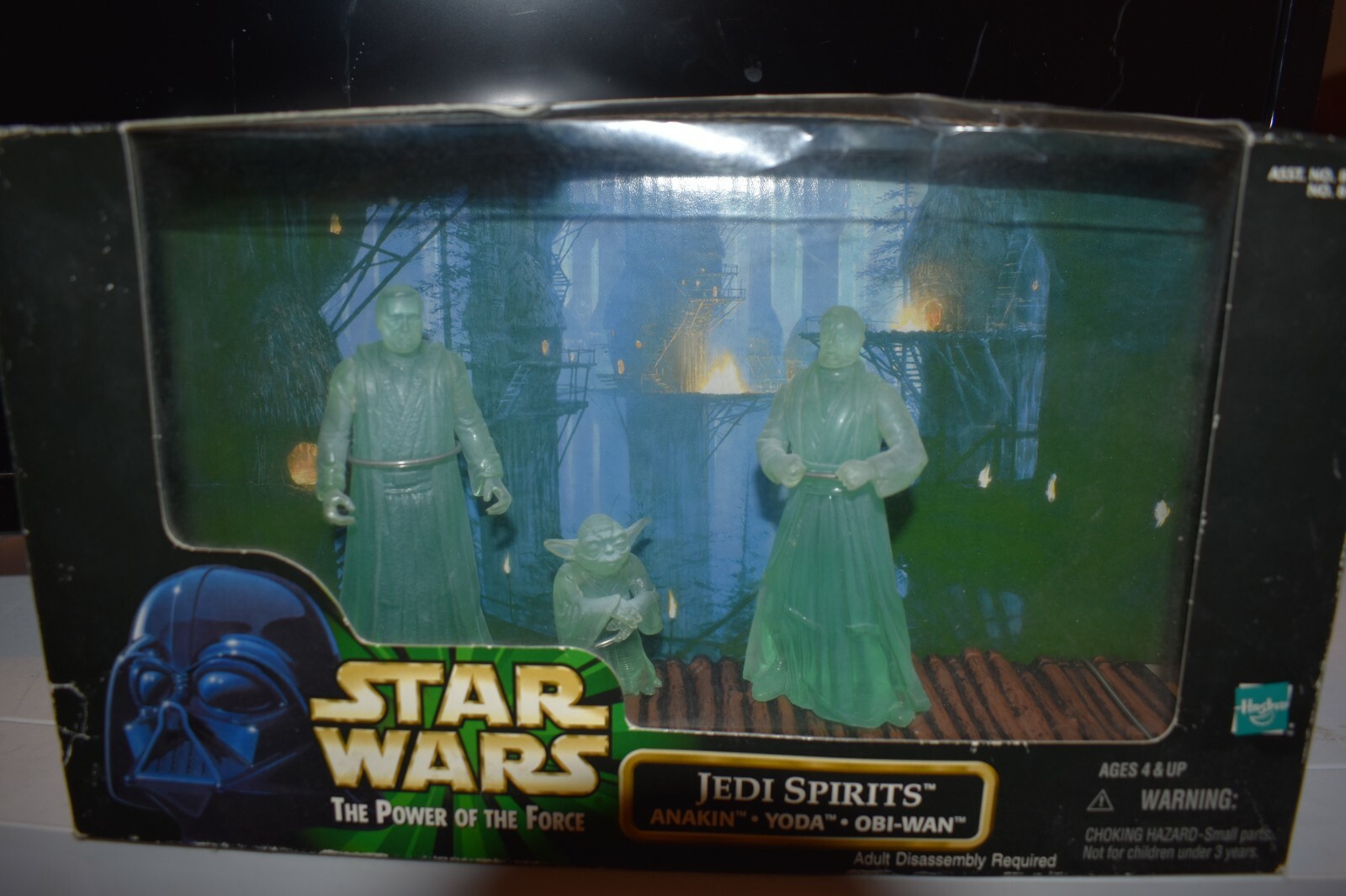 Star Wars The Force Jedi Spirits Figurines - Anakin, Yoda, Obi Wan ...