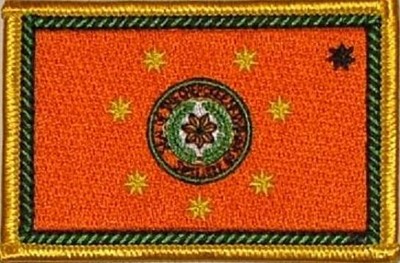Aufnäher Cherokee Nation Fahne Flagge Aufbügler Patch 8 x 5 cm | eBay.de