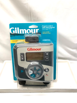 Gilmour Electronic Water Timer Single Outlet Model Buy Gilmour