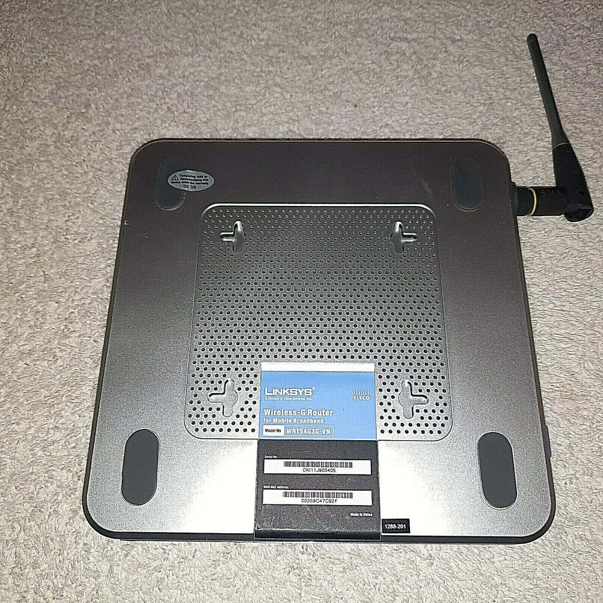Cisco Linksys Router Wrt