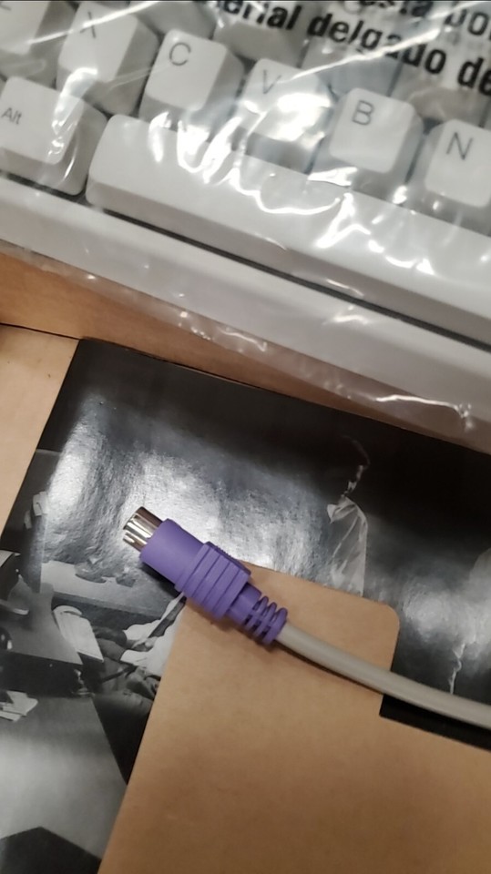 NEW PS2 Compaq Keyboard 166516-006 6feet cable 122659-006 KB-9963 104 ...