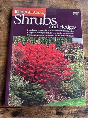 Vintage 1999 Ortho’s All About Shrubs And Hedges Landscape Paperback ...