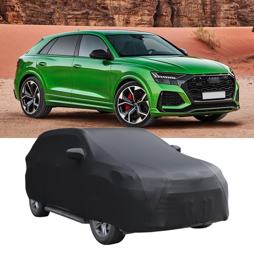 Custom For Audi RS Q8 Full Car Cover +Bag Satin Scratch Dustproof ...