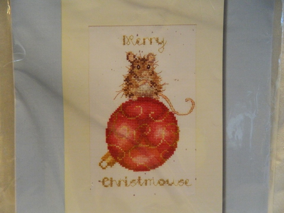 C-25 BOTHY THREADS COUNTED CROSS-STITCH KIT ‘MERRY CHRISTMOUSE ...
