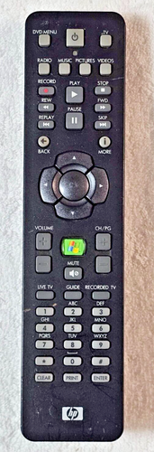 Genuine HP Remote Control 5069-8344 for HP Media Center PC - Working | eBay