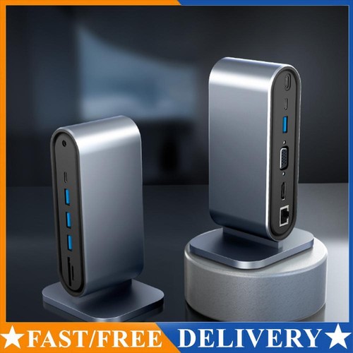 12 in 1 USB C Dock Speed 480Mbps Hub Docking Station Type C Dock for DELL/Mac PC | eBay
