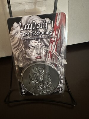 SDCC 2024 Lady Death “THE RECKONING “30th Anniversary coin LTD 999 | eBay