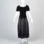 Scaasi Black Formal Modest Prom Dress Vintage 1980s Designer Evening ...
