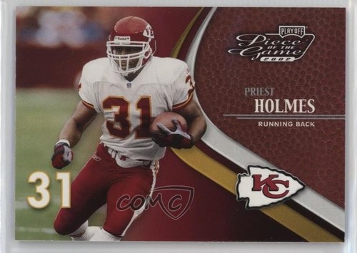 2002 Playoff Piece of the Game Priest Holmes #36 | eBay