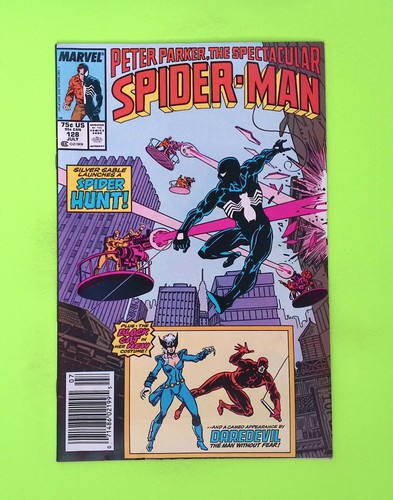 Spectacular Spider-Man #128 Vol. 1 1987 Marvel Comics Newsstand 7.0 R53 ...