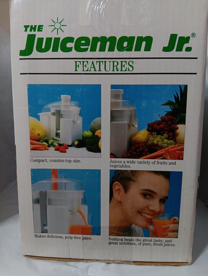 THE JUICEMAN Jr Fruit Vegetable Juicer Automatic Extractor Model JM | eBay