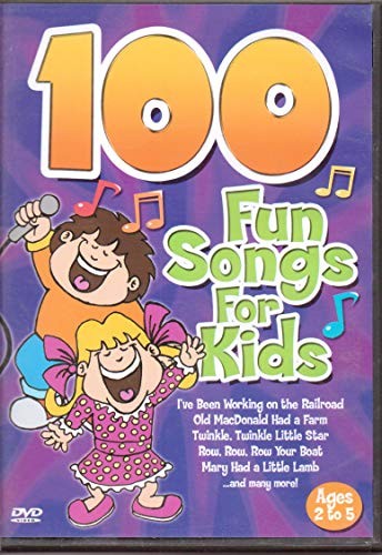 100 FUN SONGS FOR KIDS - Self-Titled (2004) - DVD - Closed-captioned ...