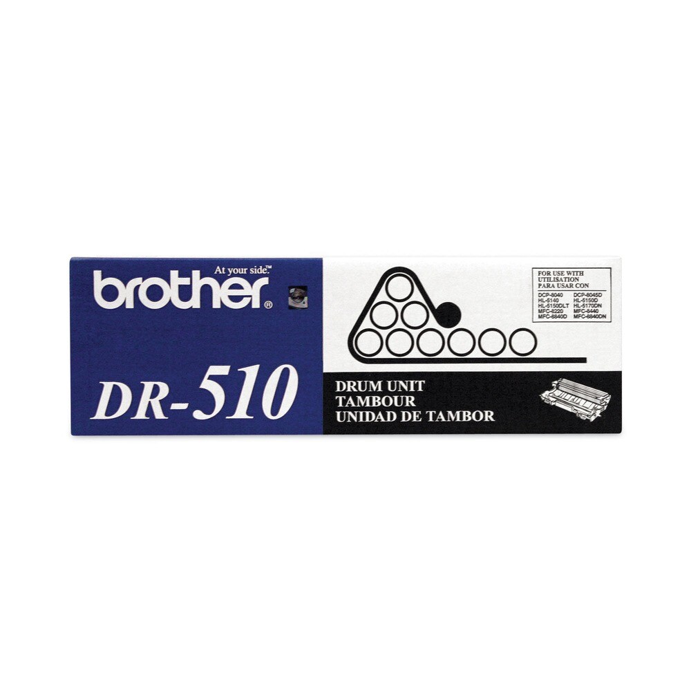 Brother DR510 20000 Page-Yield DR510 Drum Unit - Black New 12502609698 ...