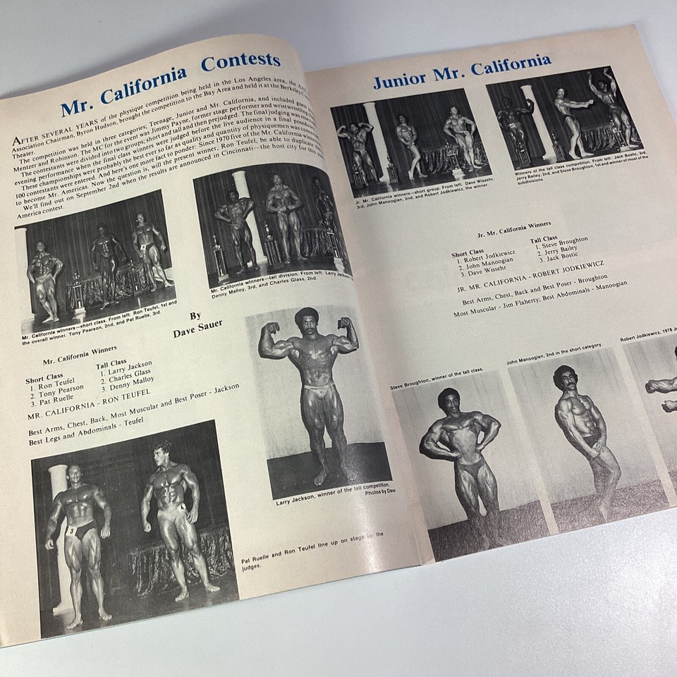 Muscle Magazine Muscular Development 1978 Doug Beaver California NCAA ...