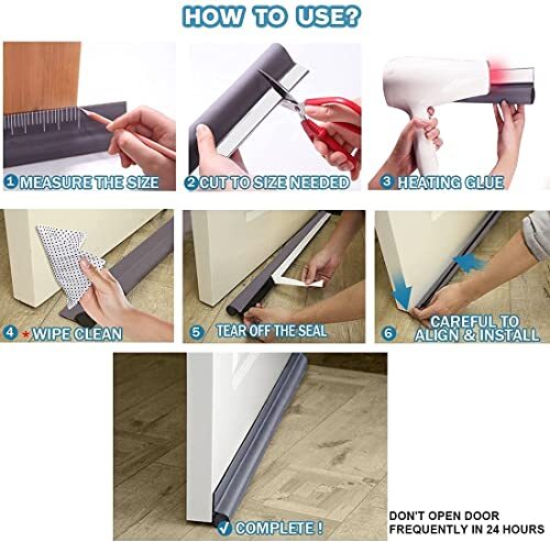 White Door Thresholds Draft Blocker for Bottom of Doors 30 Inches | eBay