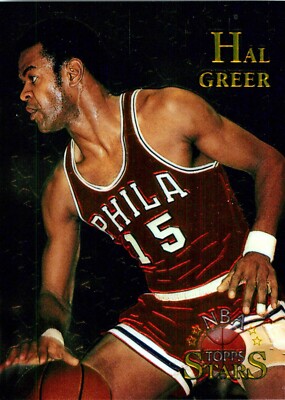 1996 PHILADELPHIA 76ERS NBA Card HAL GREER Topps Stars | eBay