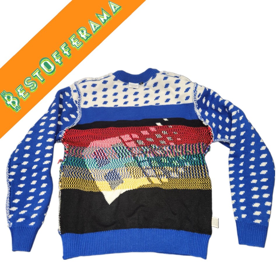 🟥🟩🟦🟨 Medium Microsoft Windows 95 Ugly Sweater Christmas Holiday XMAS ...