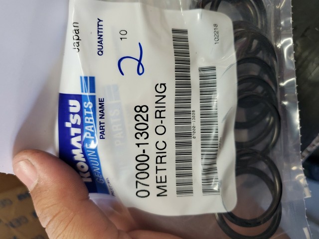 Komatsu 07000-13028 O-ring 10 Pack. Bx165 for sale online | eBay