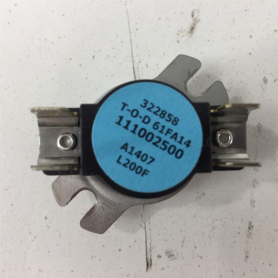 Trane 111002500 Thermostat Control-Limit T-O-D 61FA14 322858 A1407 ...