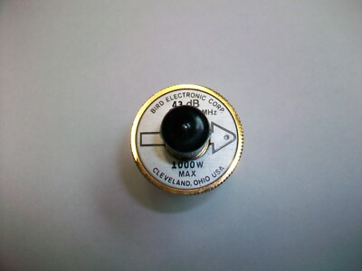 BIRD RF SAMPLER ELEMENT 1000 WATT 25-85 Mhz. | eBay