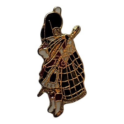 Scottish Bagpipe Player Pin | eBay