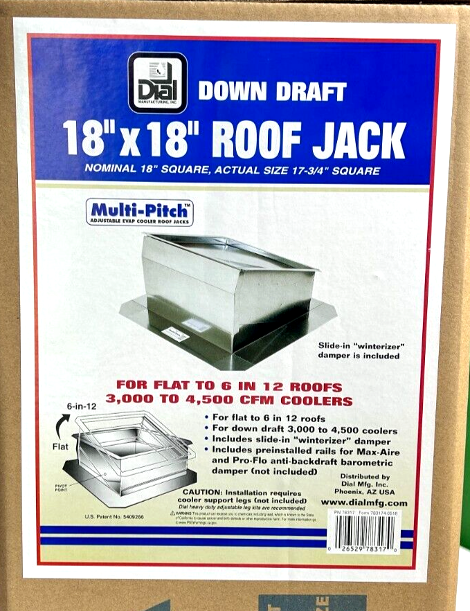 Swamp Cooler Roof Jack