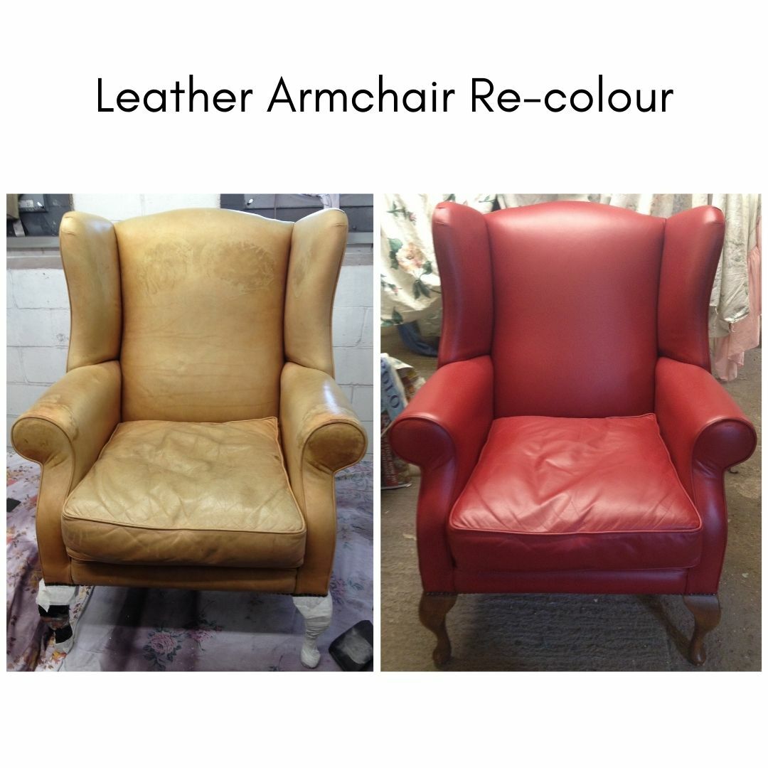 Leather Repair Paint - ALL IN ONE Leather Dye For Restoring Colour to ...