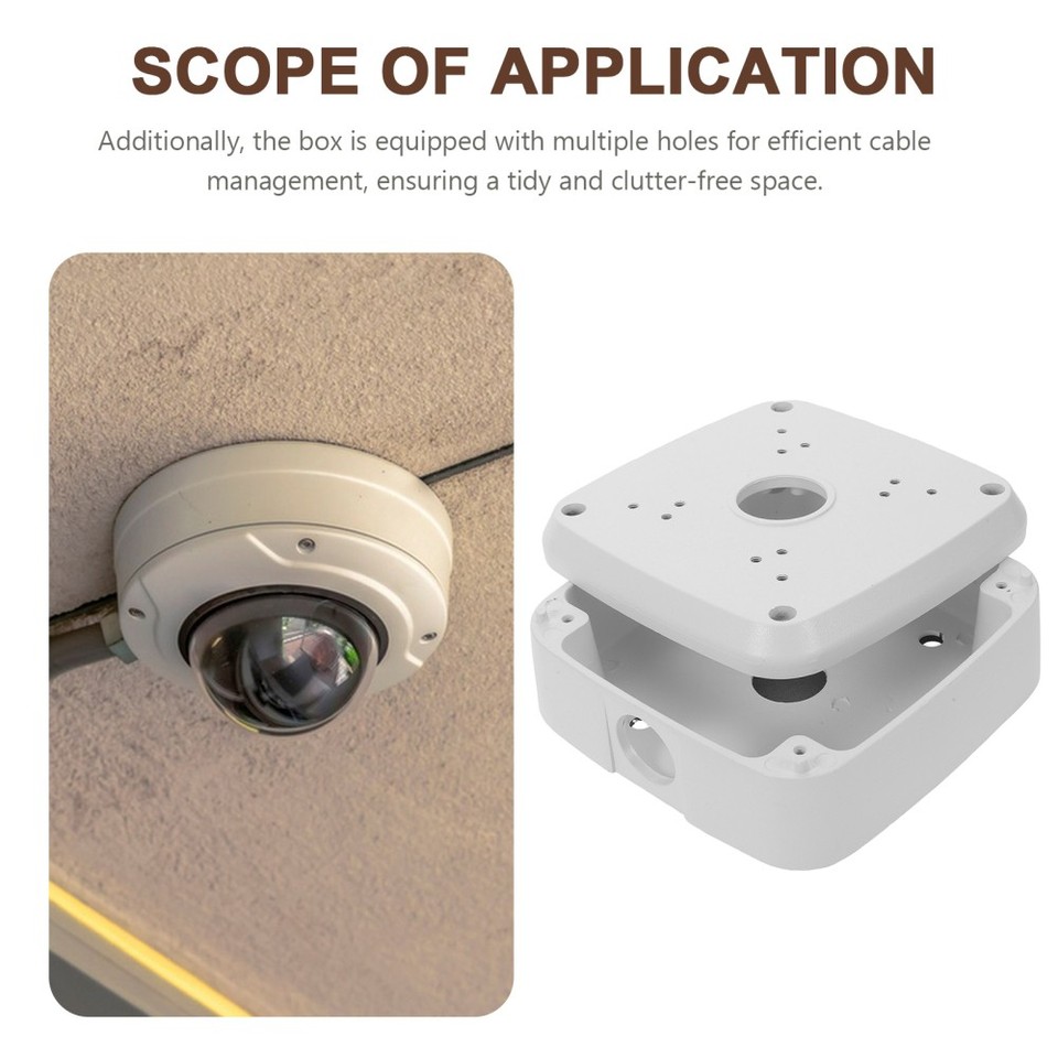 Aluminum Alloy Small Electrical Box Dome Camera Ceiling Wall Mount ...